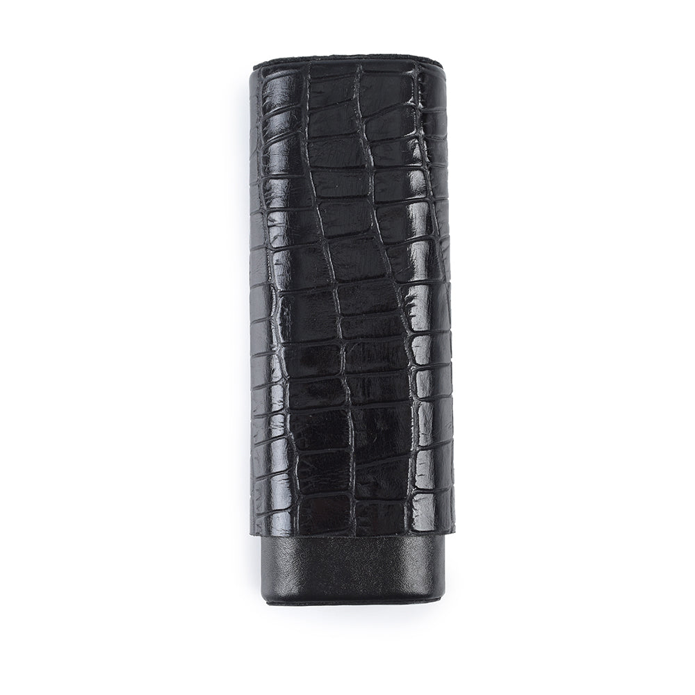 Porta Puros de Piel Noir - Hickok